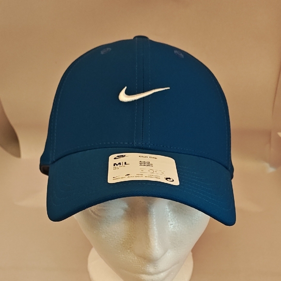 Nike | Accessories | Nike Deep Blue Cap With White Logo | Poshmark